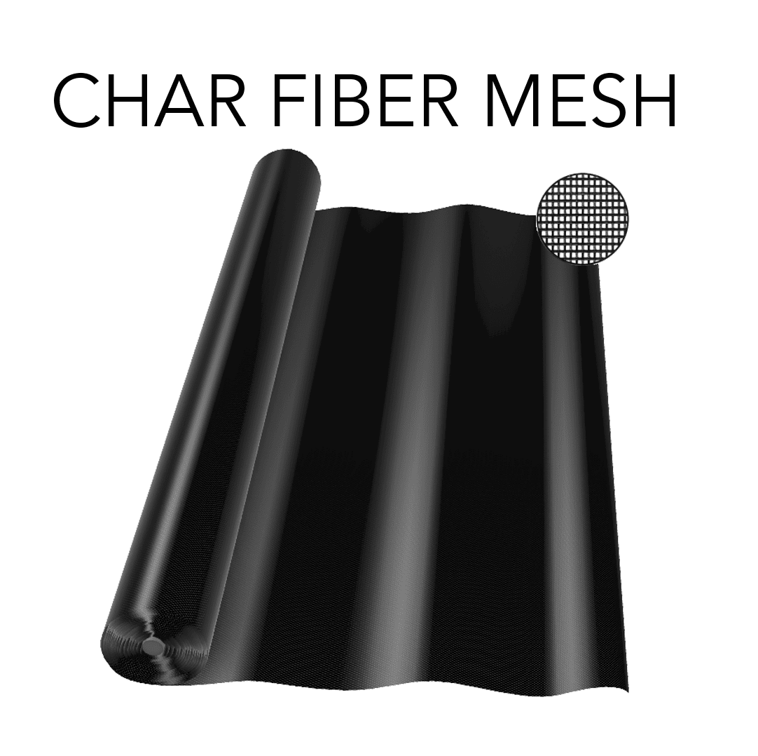 Char Fiber Mesh - 60” x 25’ - Walmart.com