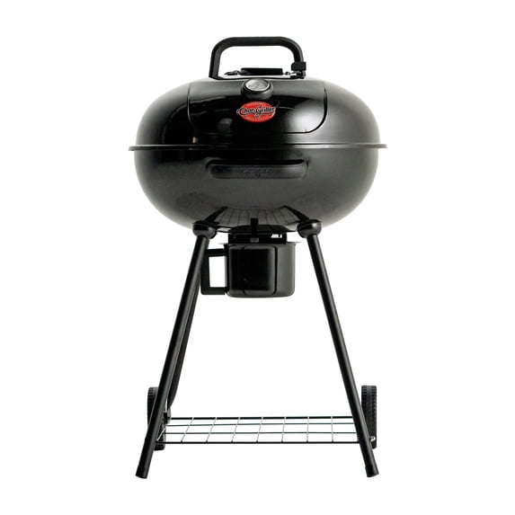 Char-Griller 22 Inch Kettle Grill, Charcoal Grill, Portable Outdoor BBQ ...