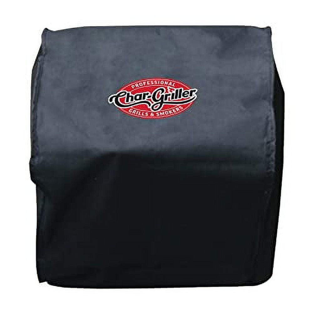 Char-Griller 2455 Table Top Grill/Side Fire Box Cover, Standard, Black ...