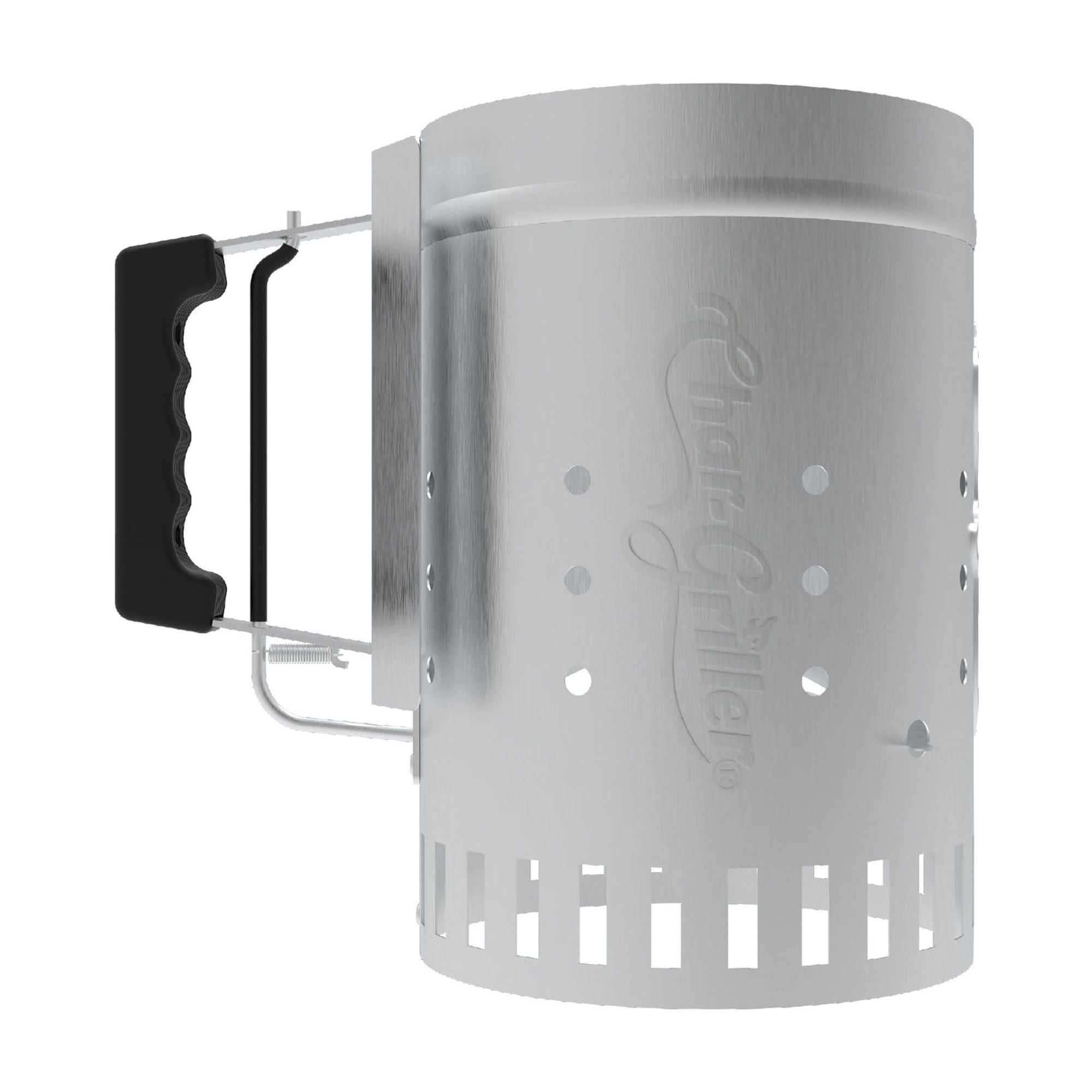 Char-Griller® Trigger Quick Release Chimney Starter with Heat Shield ...