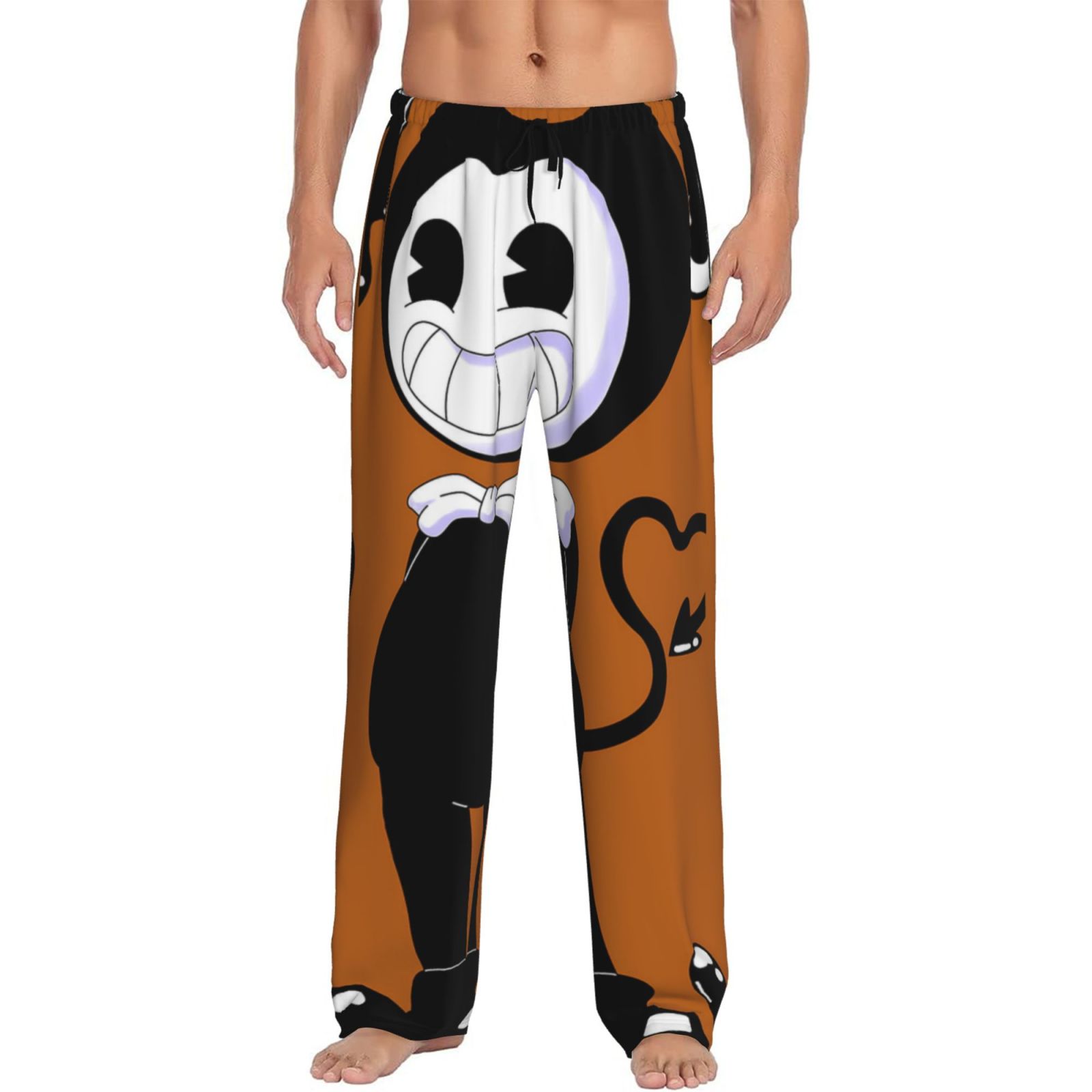 Character Bendy Men's Pajama Pants Lounge Fashion Cozy Daily Sleep ...