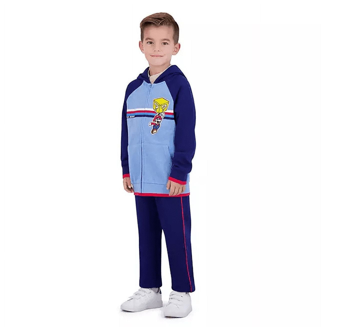 Character Boys 2-Piece Fleece Set (Mario, XS (4/5)) - Walmart.com