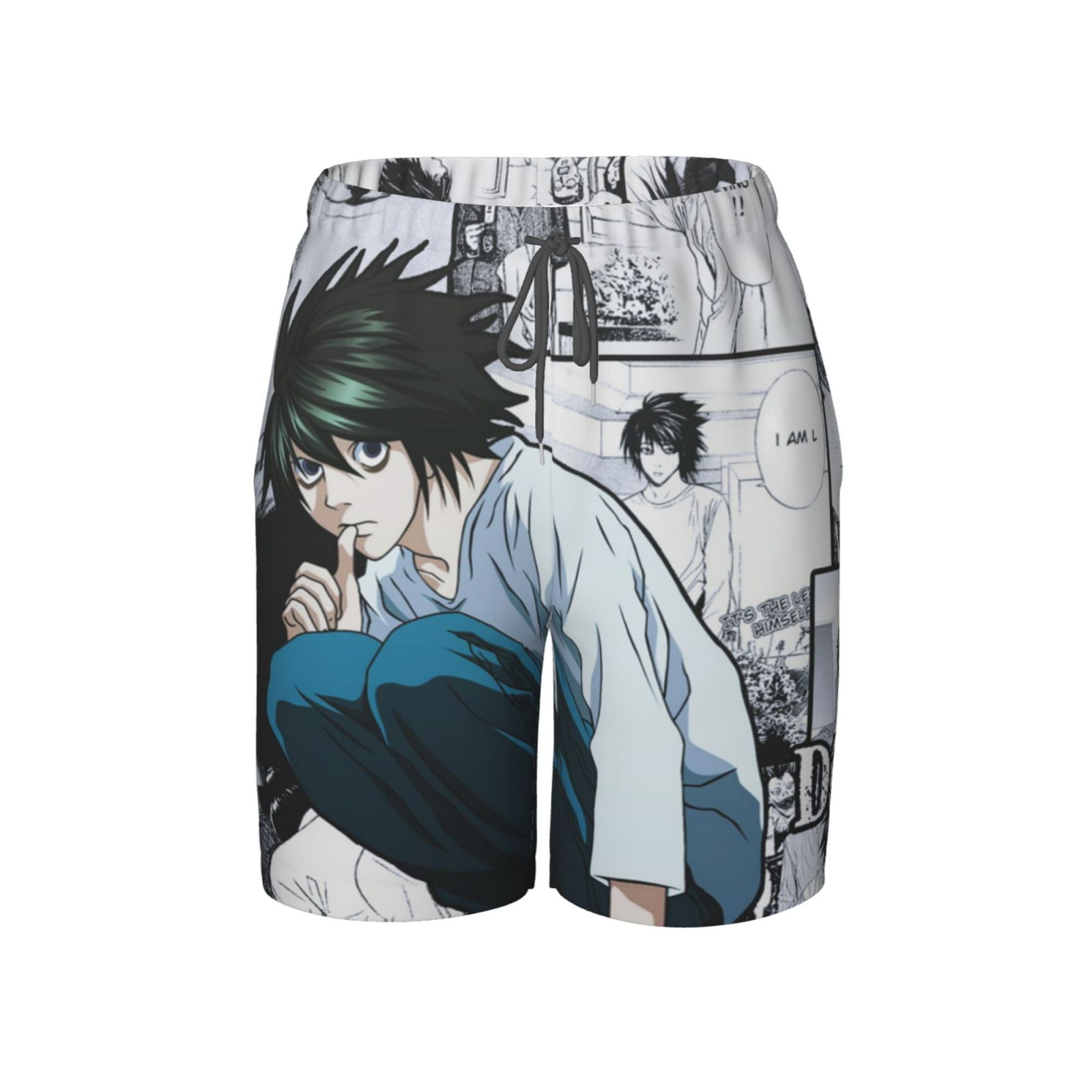 Character Death Note Boy's Swim Trunks Quick Dry Board Shorts Teen ...