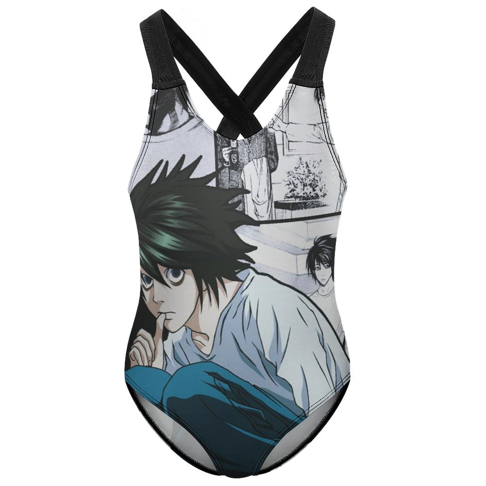 Character Death Note Children's One-piece Swimsuit Summer Girl's ...