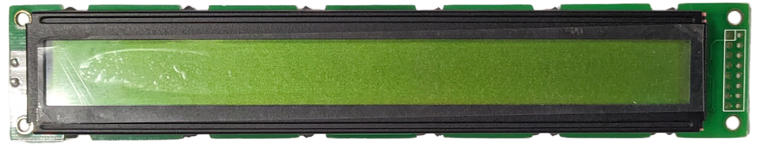 Character Dot Matrix LCD Module, Display Format 40×2, Character Size: 3 ...