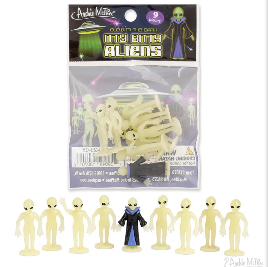 Character Goods - Archie McPhee - Itty Bitty Aliens - Walmart.com