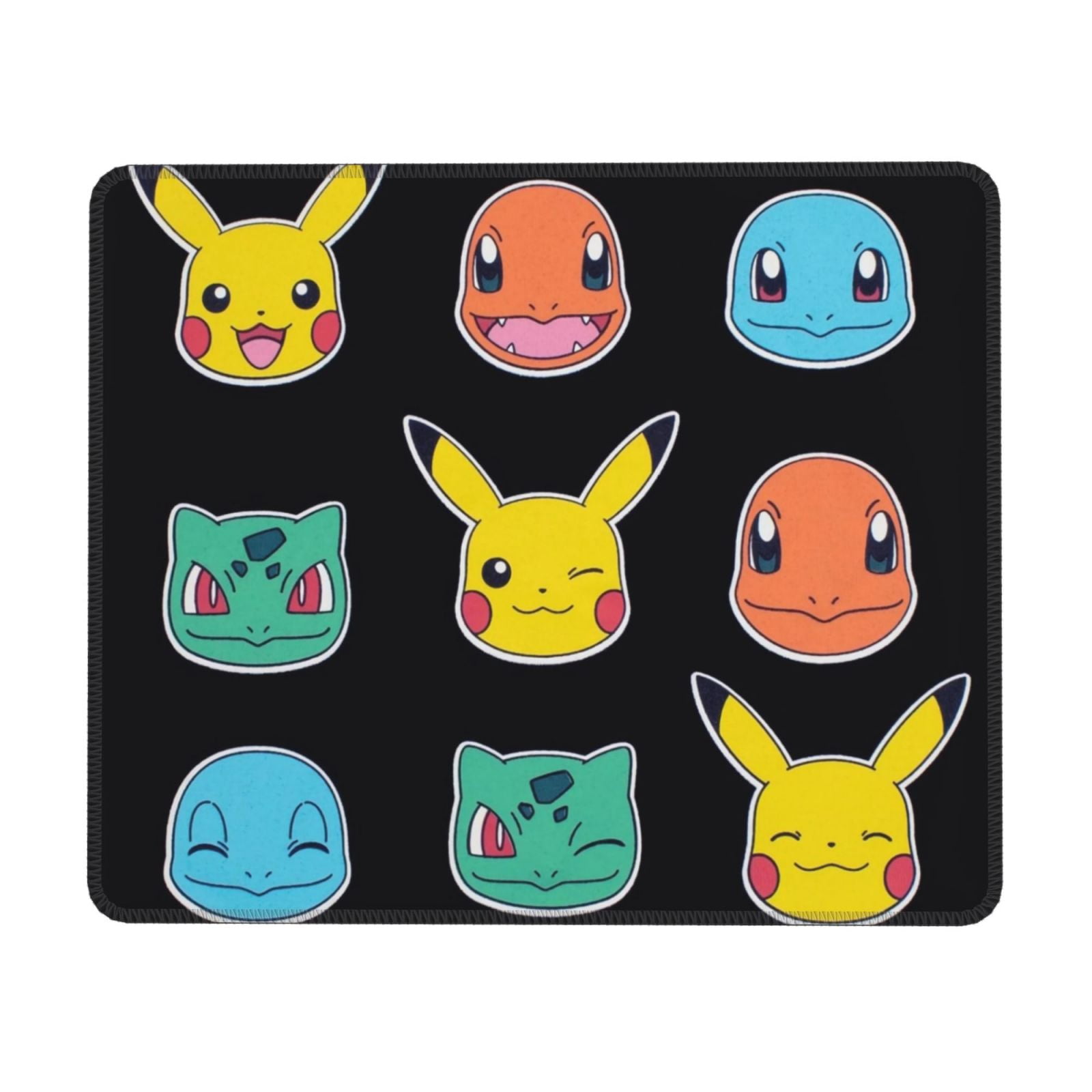 Character Green Pokémon Mouse Pad with Anti-fray Stitching,Premium ...