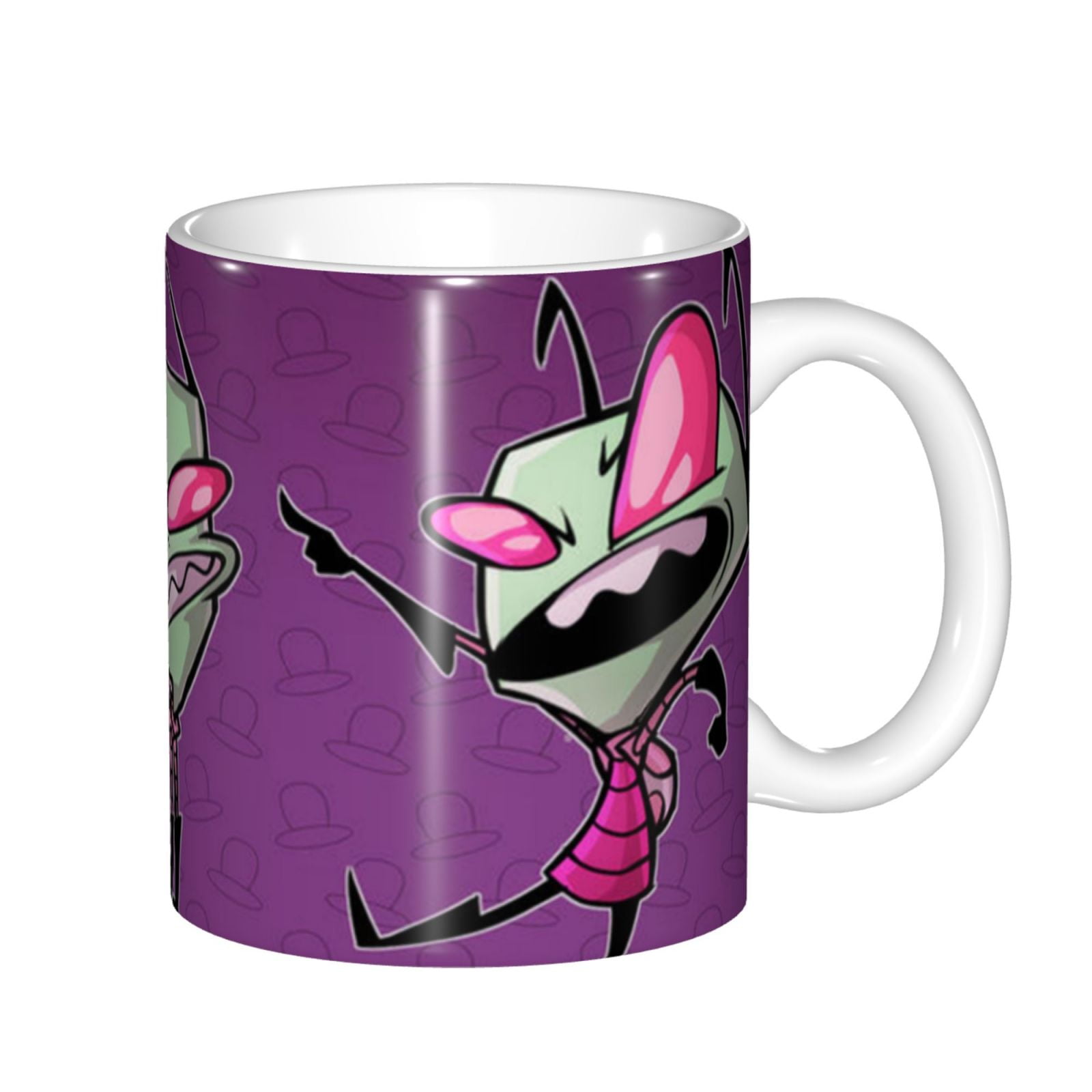Character Invader Zim Ceramic Mug Fashion Coffee Mug Tea Cup Water Cup ...