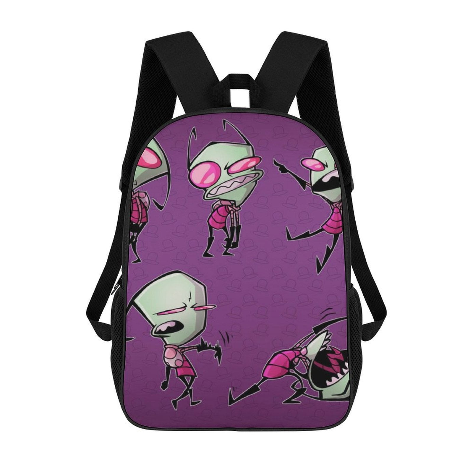 Character Invader Zim School Bag Laptop Backpack Casual Shoulders ...