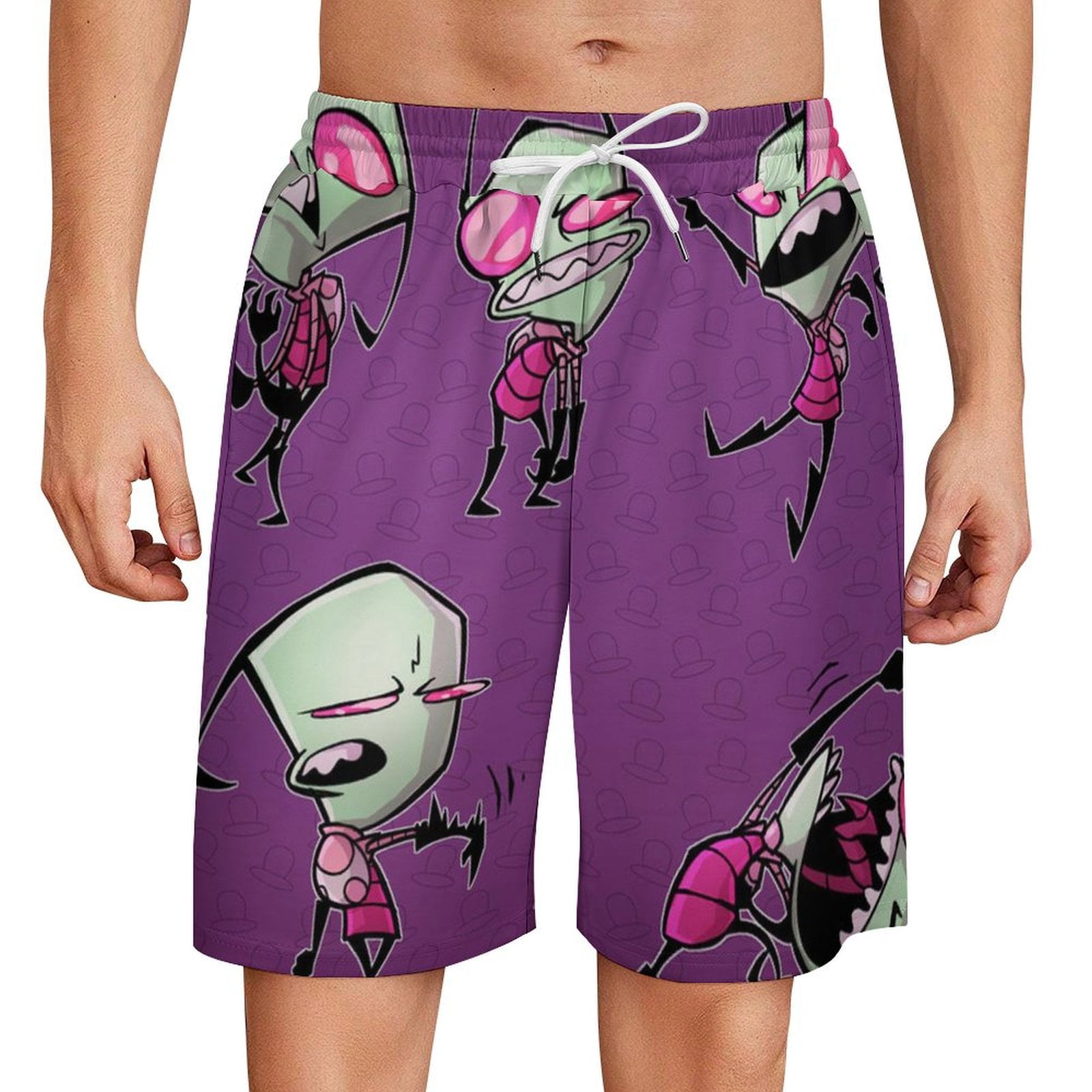 Character Invader Zim Short Sweatpants Summer Daily Cozy Lounge Shorts ...