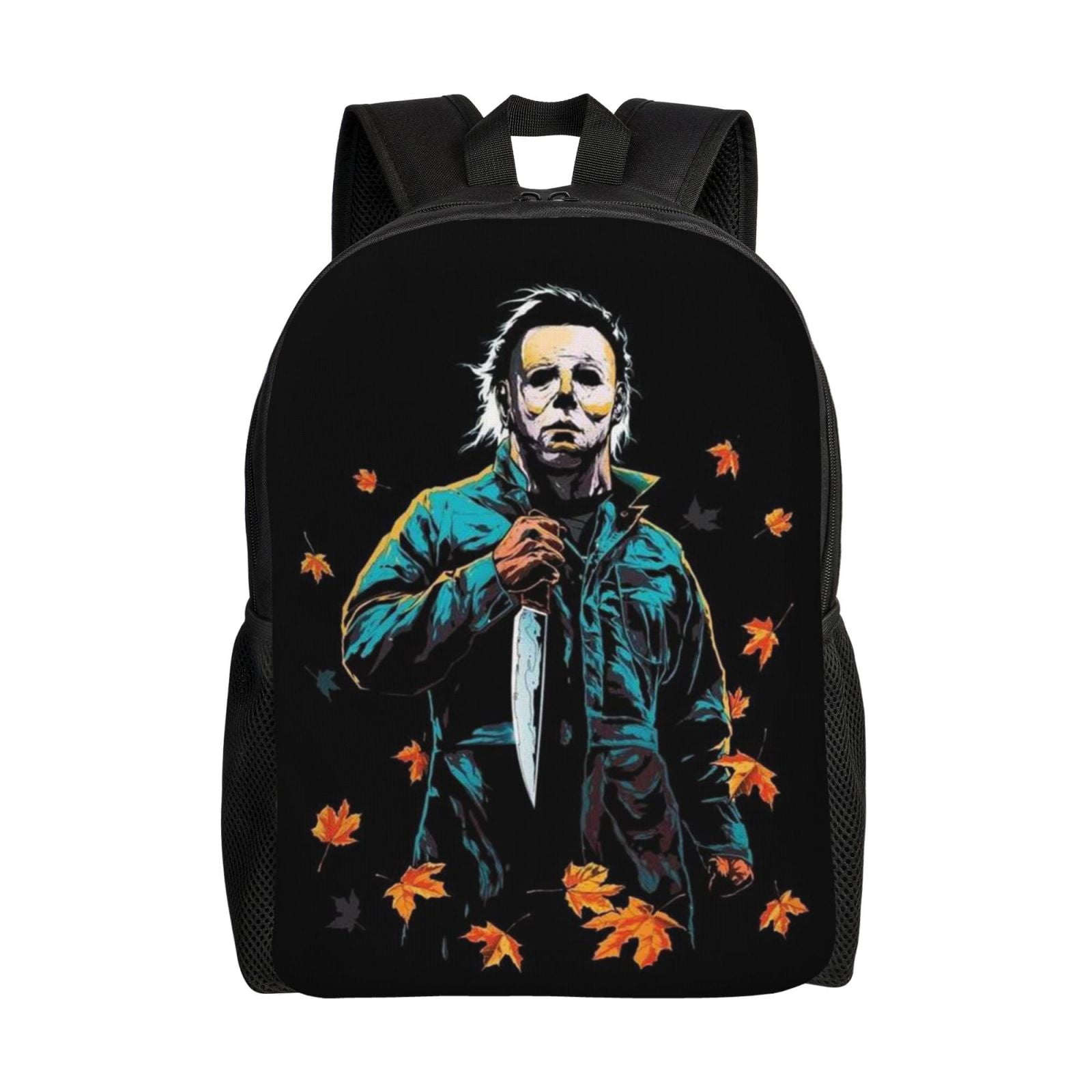 Character Michael Myers Backpack Laptop School Bag Student Satchel ...