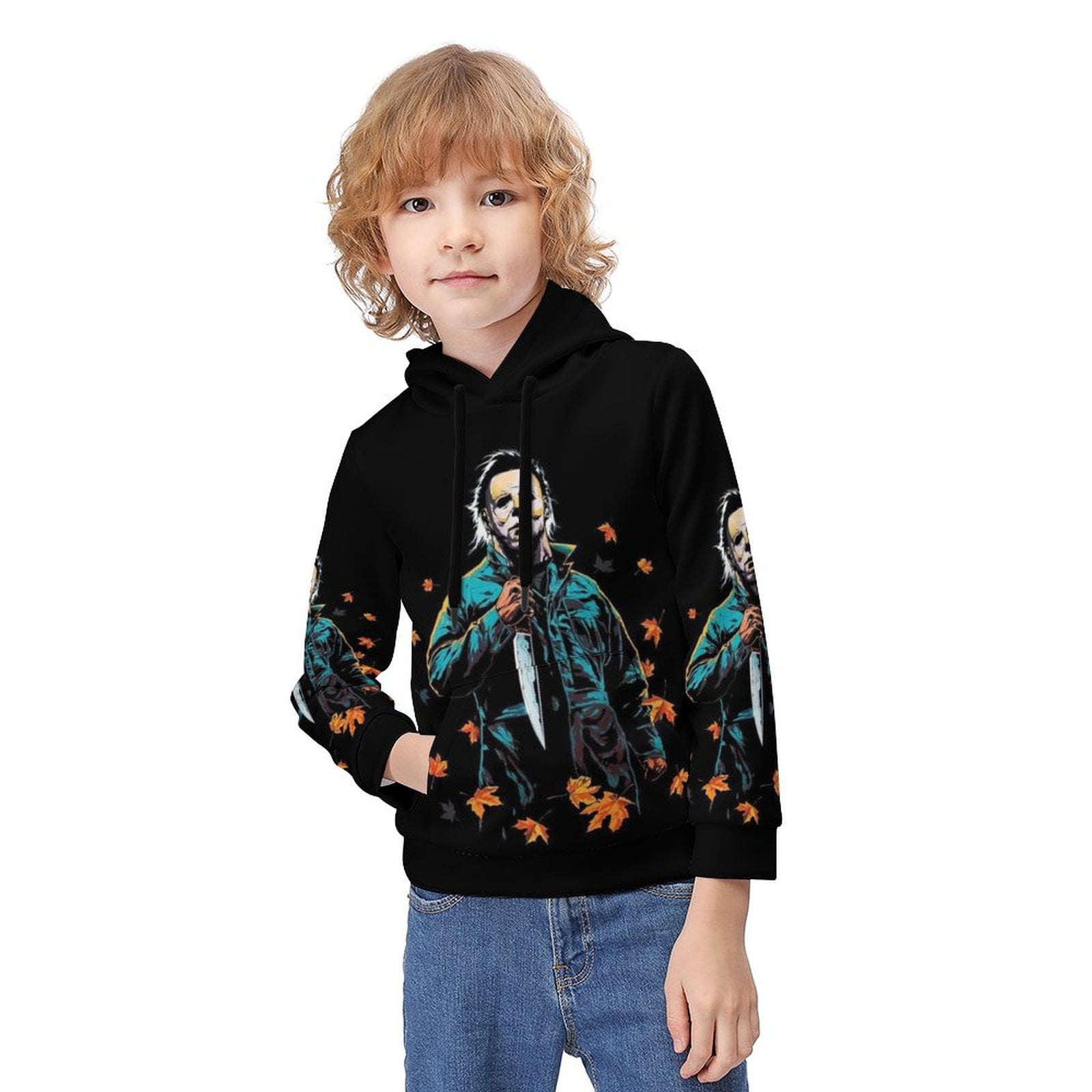Character Michael Myers Kid's Hoodies Sweatshirt Novelty Fashion Hooded ...
