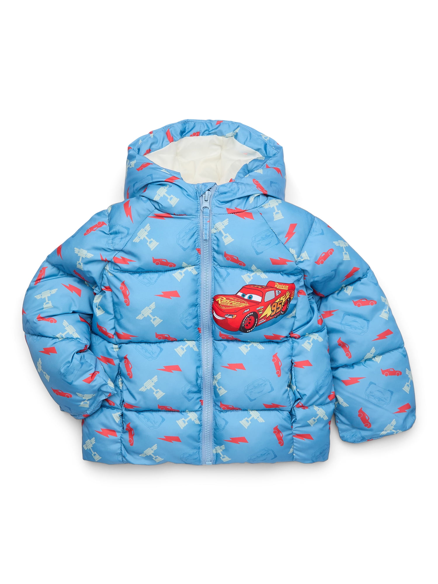 Character Mid- Weight Hooded Puffer Jacket, Sizes 2T-5T - Walmart.com