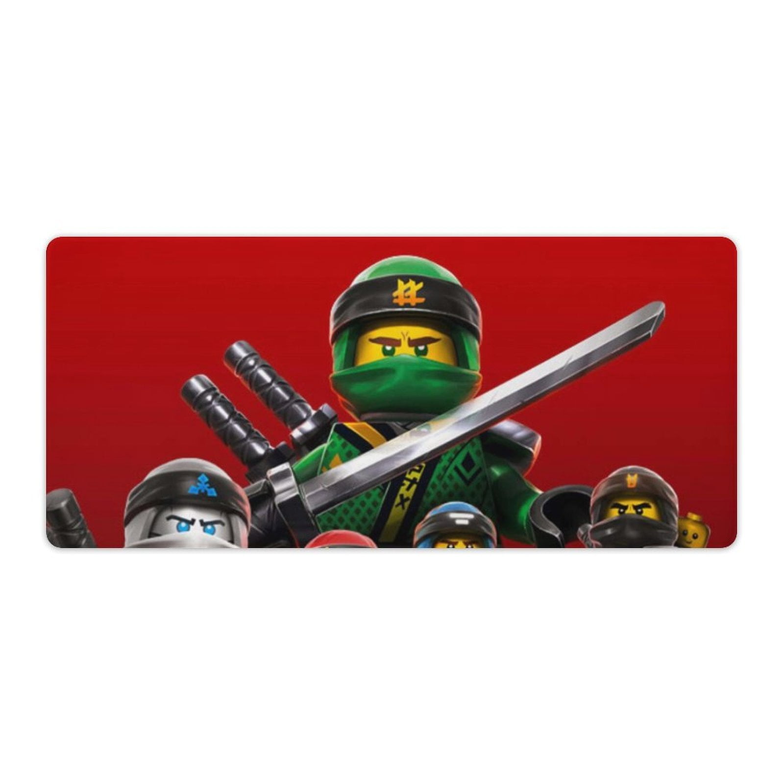 Character Ninjago Mouse Pad No-sliped Large Mousepad Extended Gaming ...