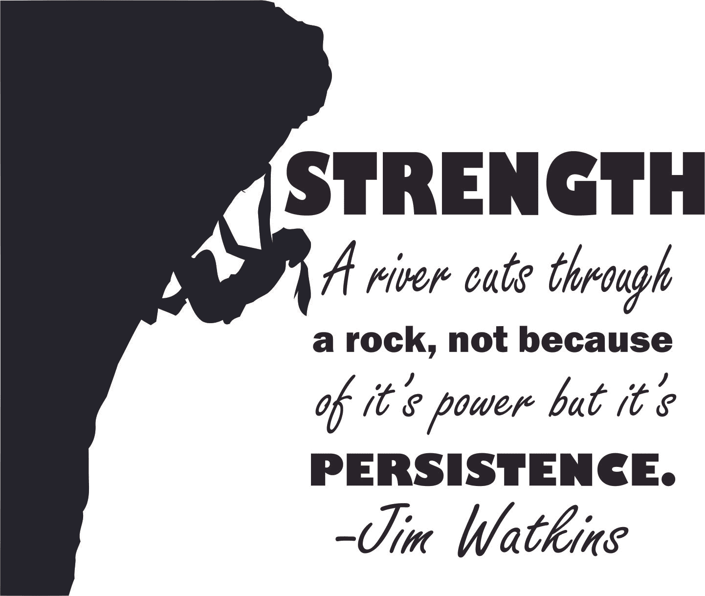 Character Is Power Mantra Quote Positive Life Motivation Inspiration ...