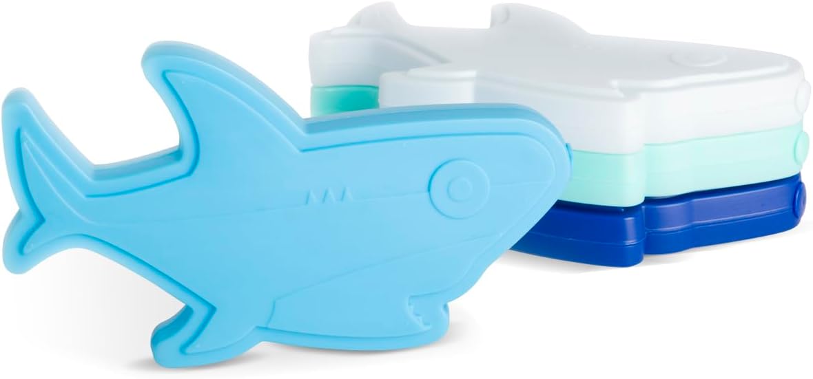 Character Shaped Ice Pack For Lunch Box | Slim, Reusable, Freezer Safe ...