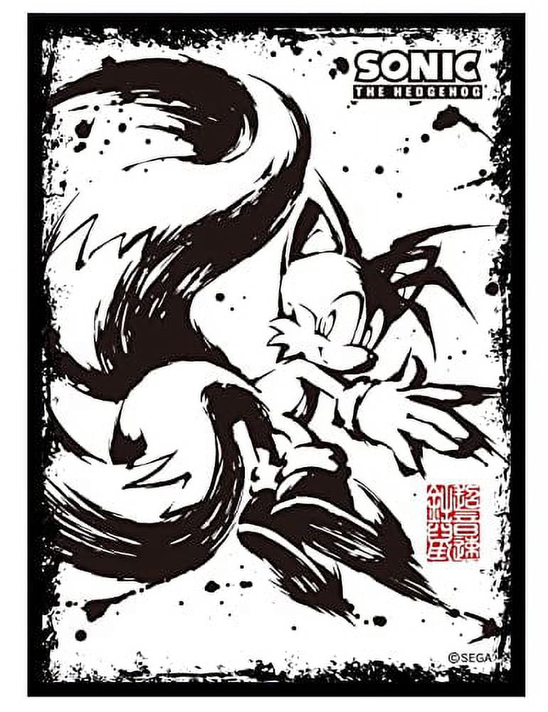 Character Sleeve Sonic the Hedgehog "Sumi-Ei Supersonic Needle Mice ...