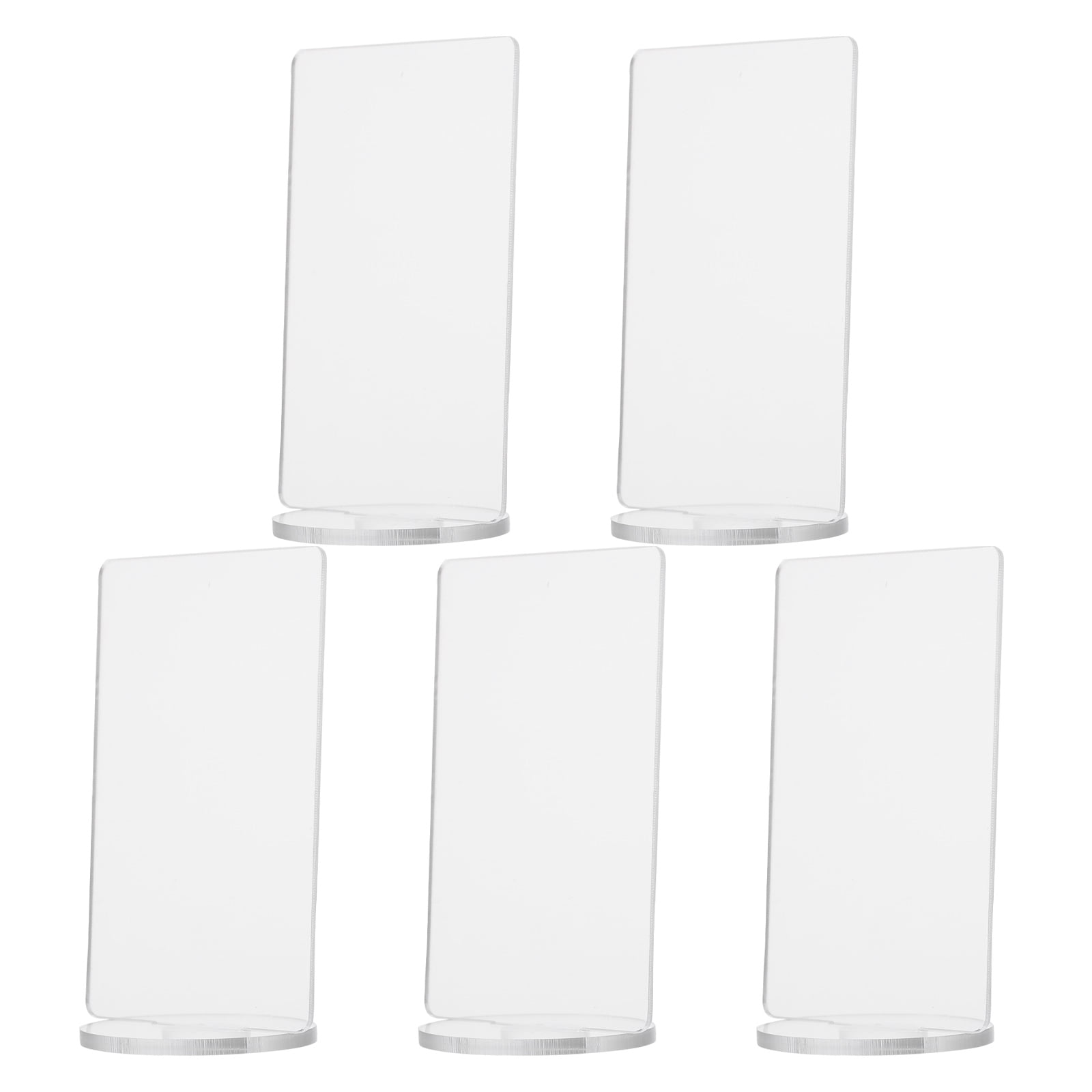 Character Standee Transparent Sign Acrylic Base 5 Pcs Bracket Cartoon ...