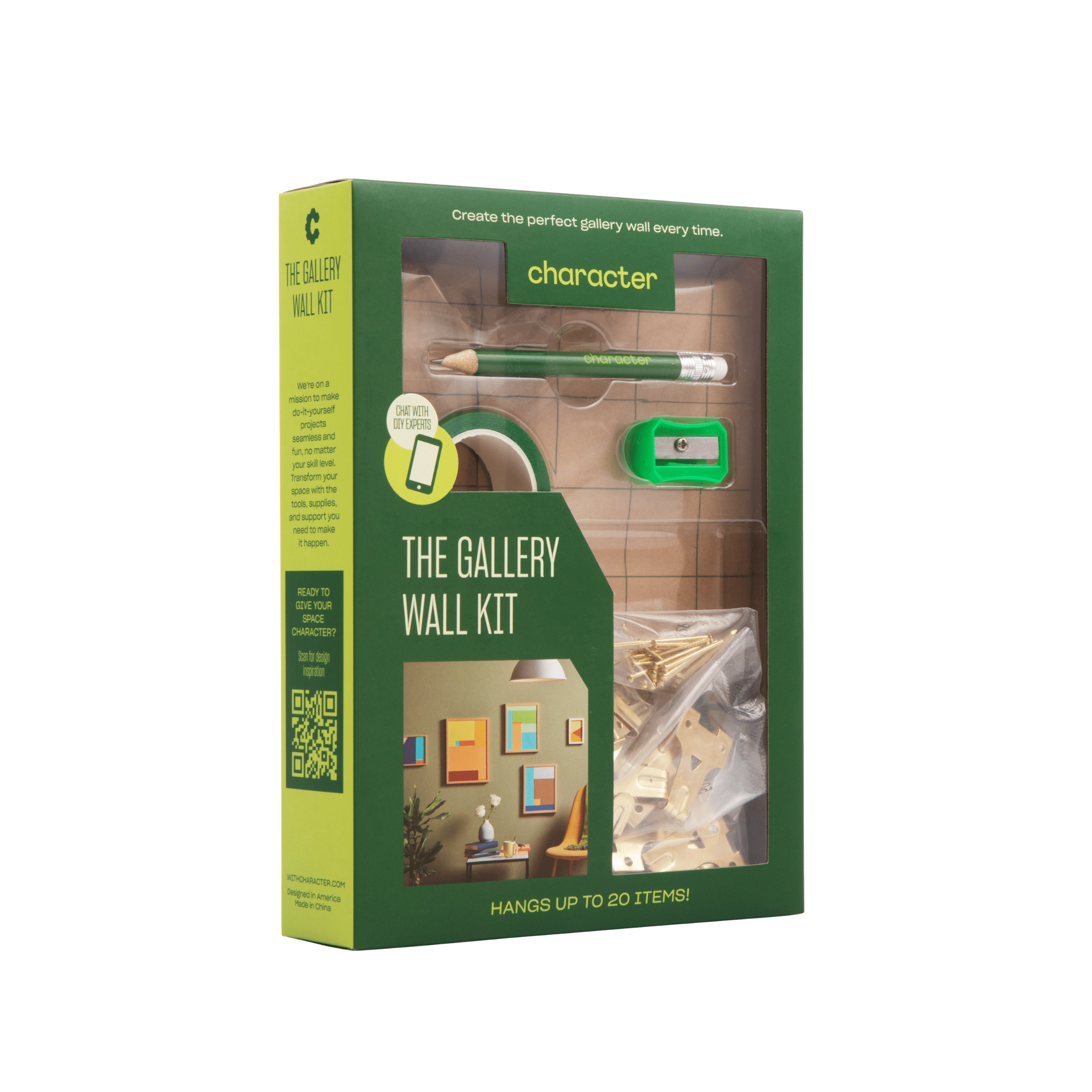 Character The Gallery Wall Kit, with Template, Hardware, and ...