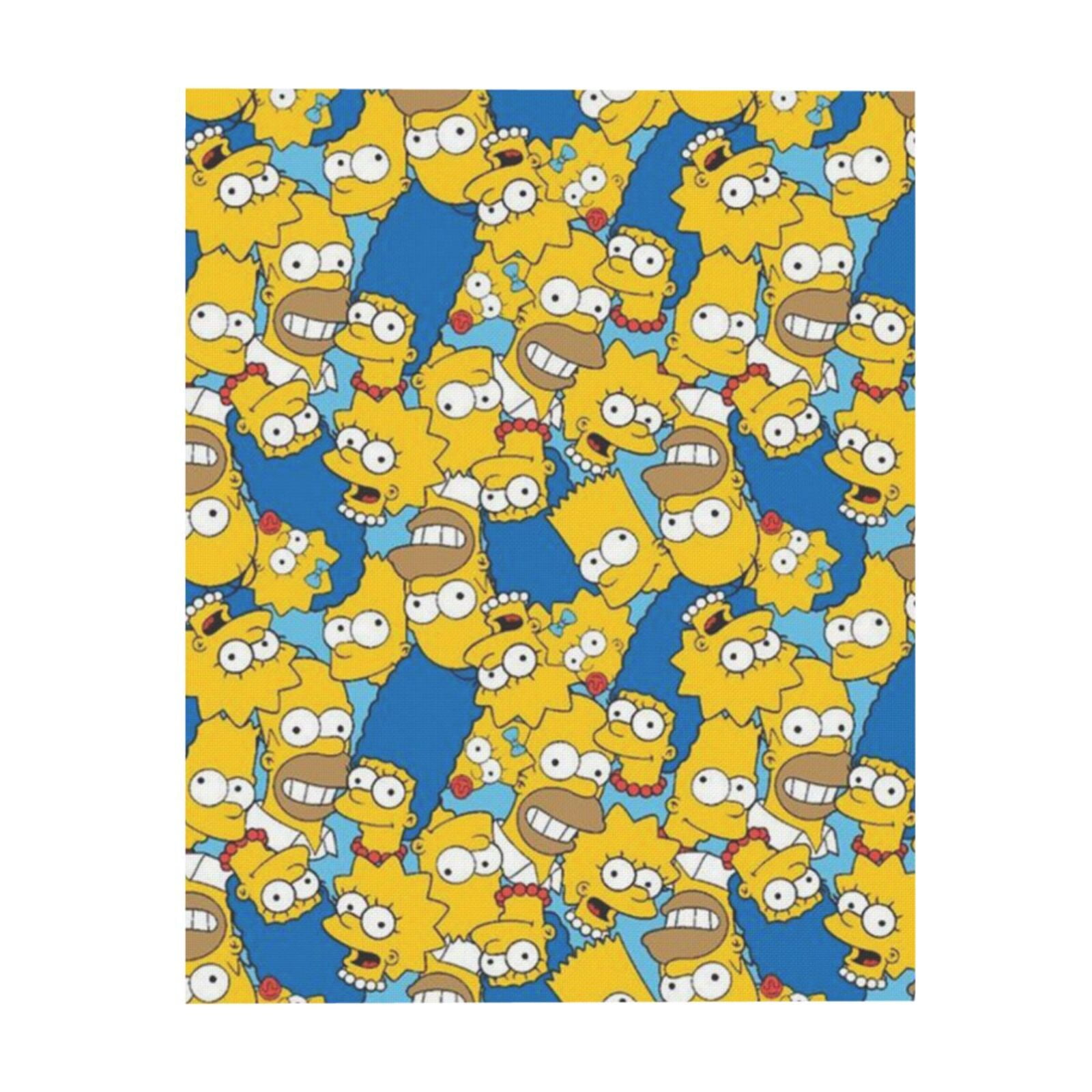 Character The Simpsons Canvas Decorative Poster Art Picture Painting ...