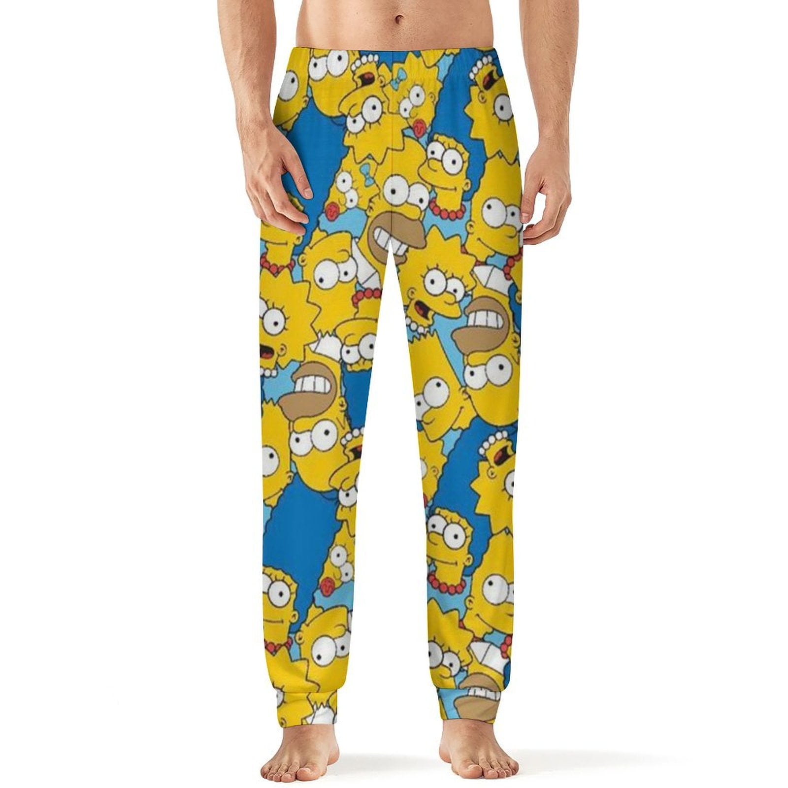 Character The Simpsons Men's Pajama Pants Bottoms Fashion Daily Cozy ...