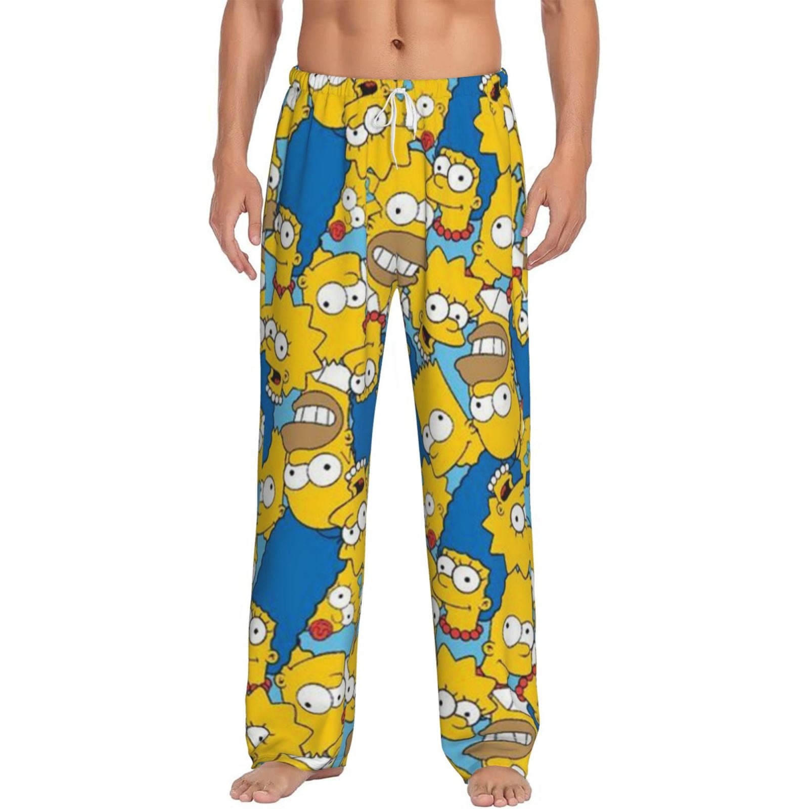 Character The Simpsons Men's Pajama Pants Lounge Fashion Cozy Daily ...