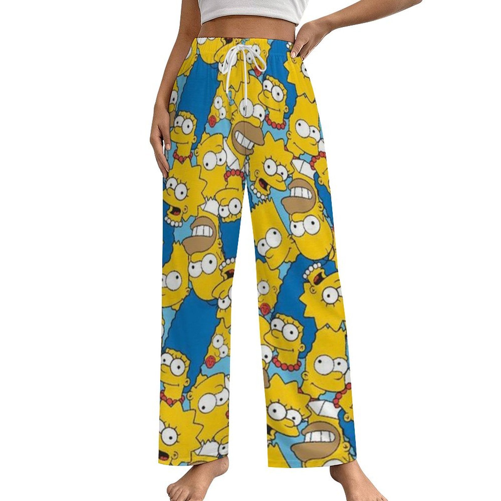 Character The Simpsons Women's Pajama Pants Novelty Daily Cozy Lounge ...