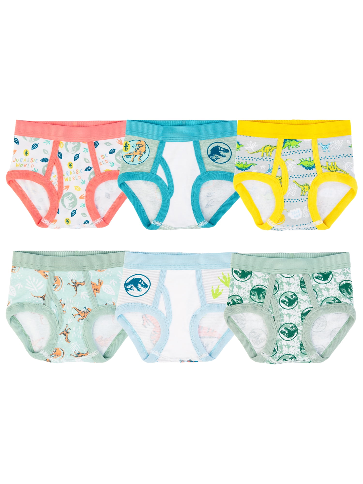 Character Toddler Boy Briefs, 6- Pack, Sizes 2T-4T - Walmart.com