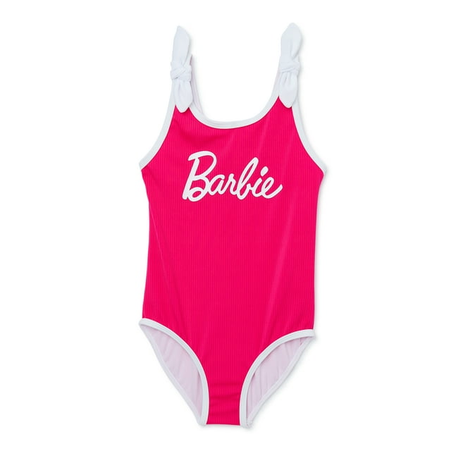 Barbie Character One-Piece Swimsuit (Girl’s, Sizes 12M-5T) - Walmart.com