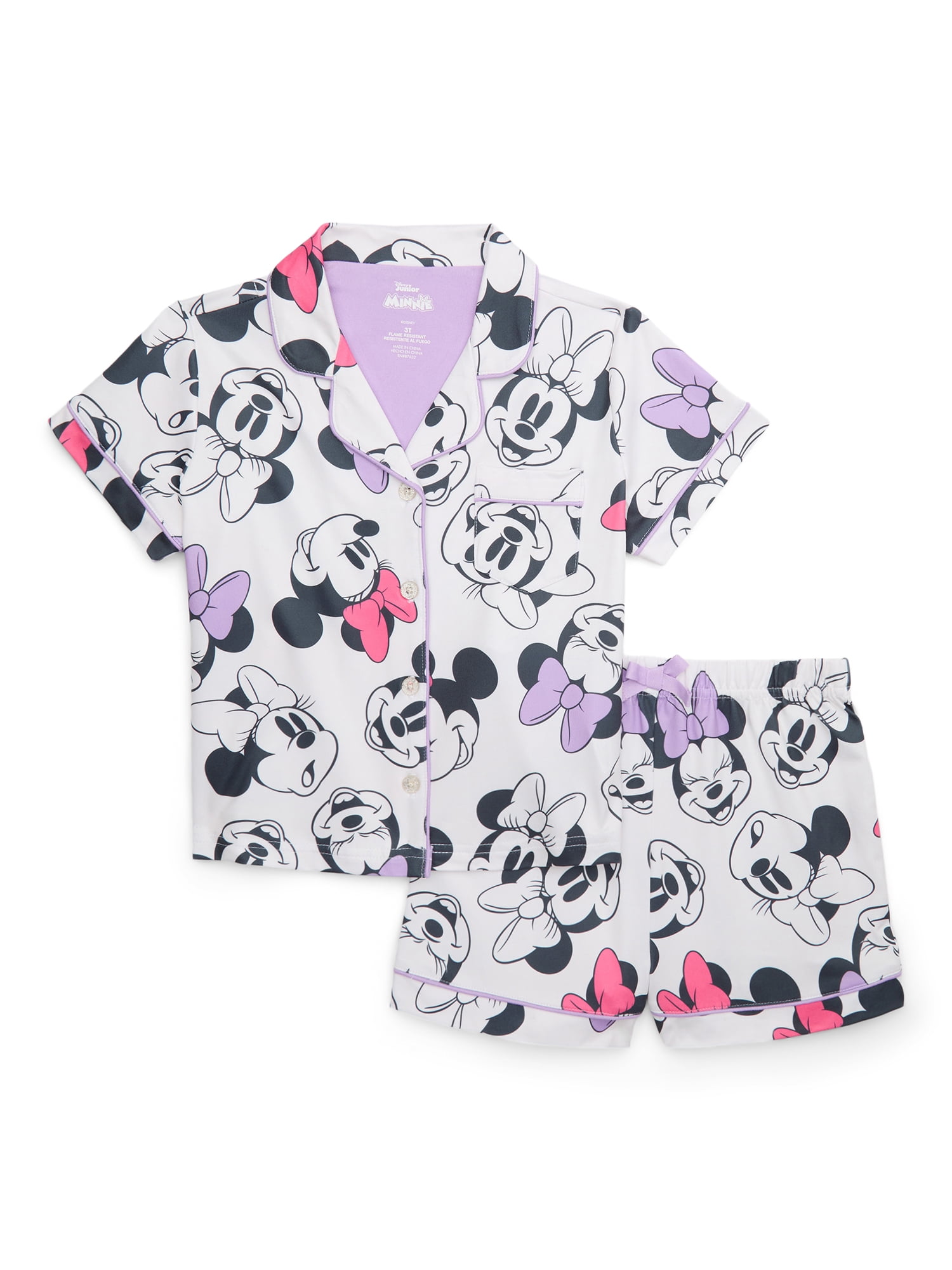 Character Toddler Girl Super Soft Pajama Coat Set, 2-Piece, Sizes 2T-5T ...