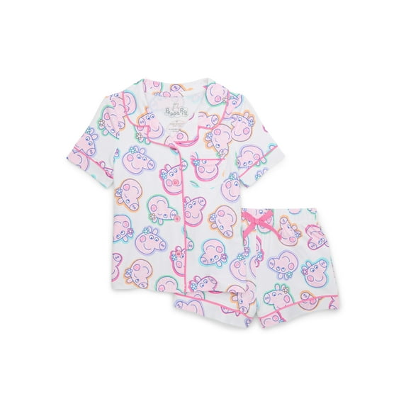 Character Toddler Girl Super Soft Pajama Coat Set, 2-Piece, Sizes 2T-5T ...