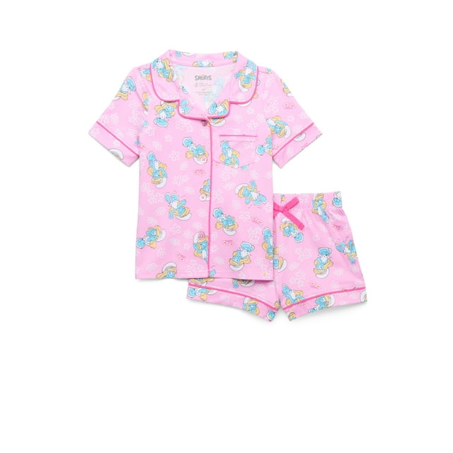 Character Toddler Girl Super Soft Pajama Coat Set, 2-Piece, Sizes 2T-5T ...
