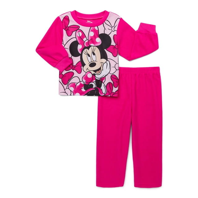 Character Toddler Long Sleeve Top and Pants, 2-Piece Pajama Set, Sizes 12M-5T - Walmart.com