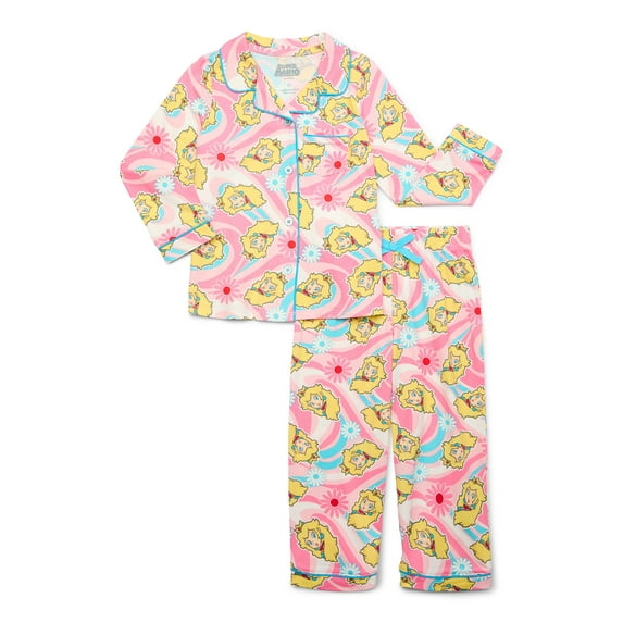 Character Toddler Long Sleeve Top and Pants Pajama Coat Set, 2-Pieces ...