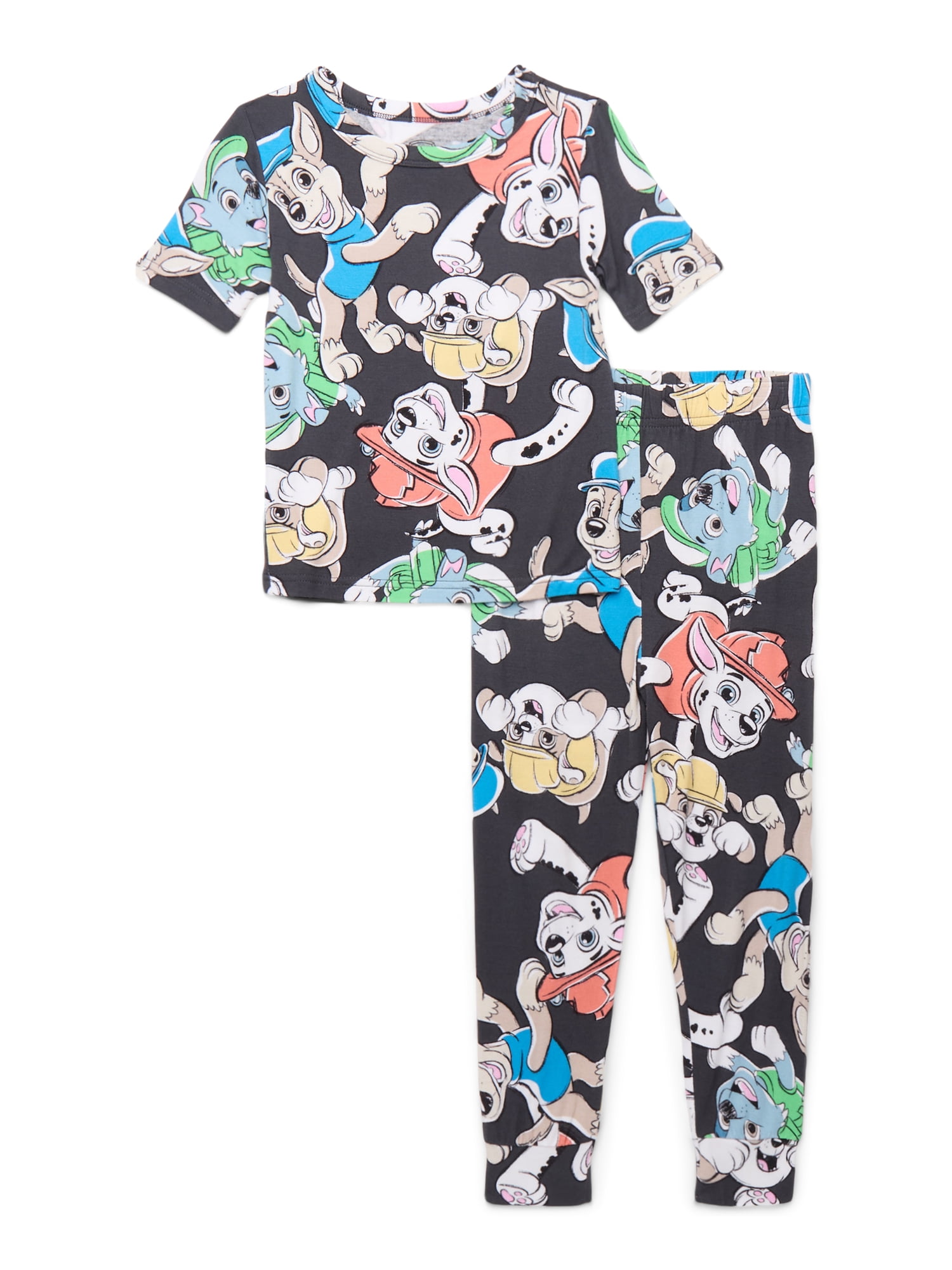 Character Toddler Viscose Unisex 2-Piece Pajama Set, Sizes 12M-5T ...