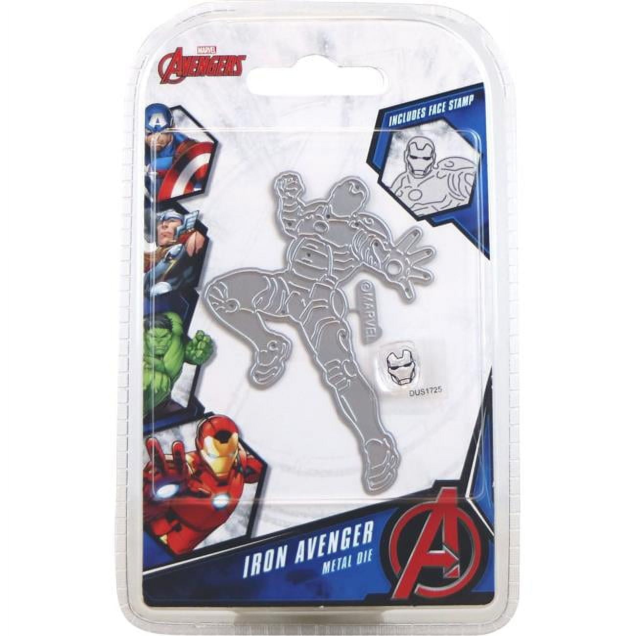 Character World Limited DUS1725 Marvel Die & Face Stamp Set - Iron ...