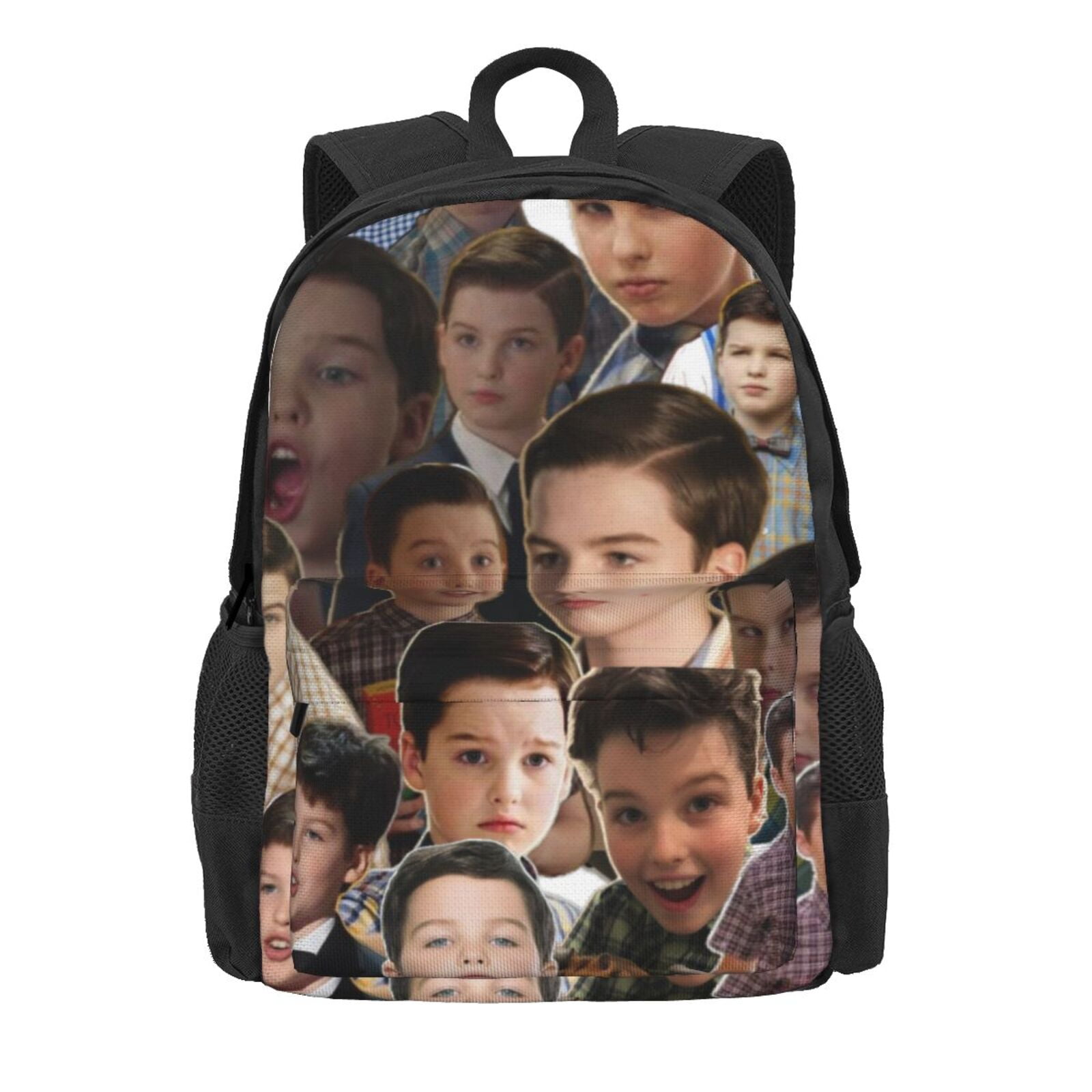 Character Young Sheldon Backpack Lightweight Daypack Large Capacity ...