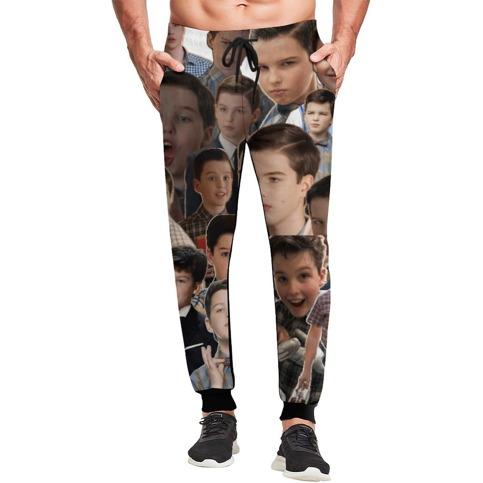 Character Young Sheldon Mens Sweatpants Joggers Pants Trousers Casual ...