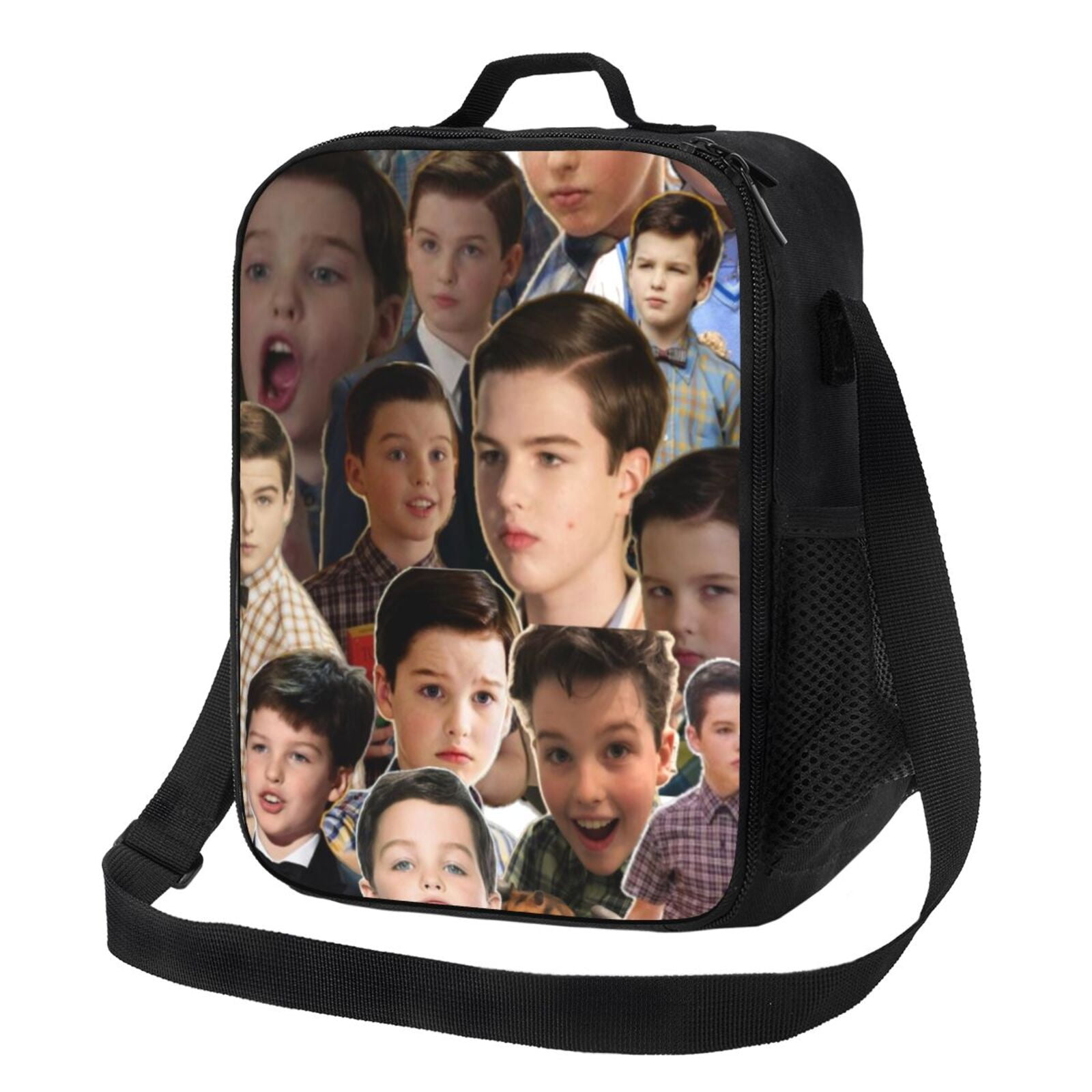 Character Young Sheldon Portable Lunch Bag Tote Bento Bag Insulated ...