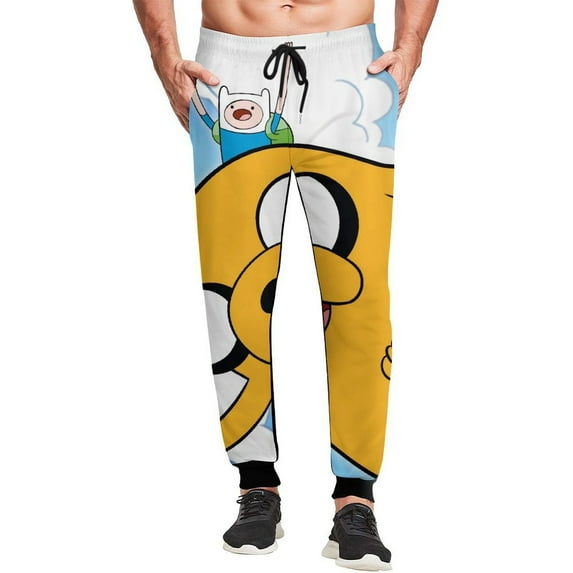 Characters Adventure Time Mens Sweatpants Joggers Pants 3D Printing ...
