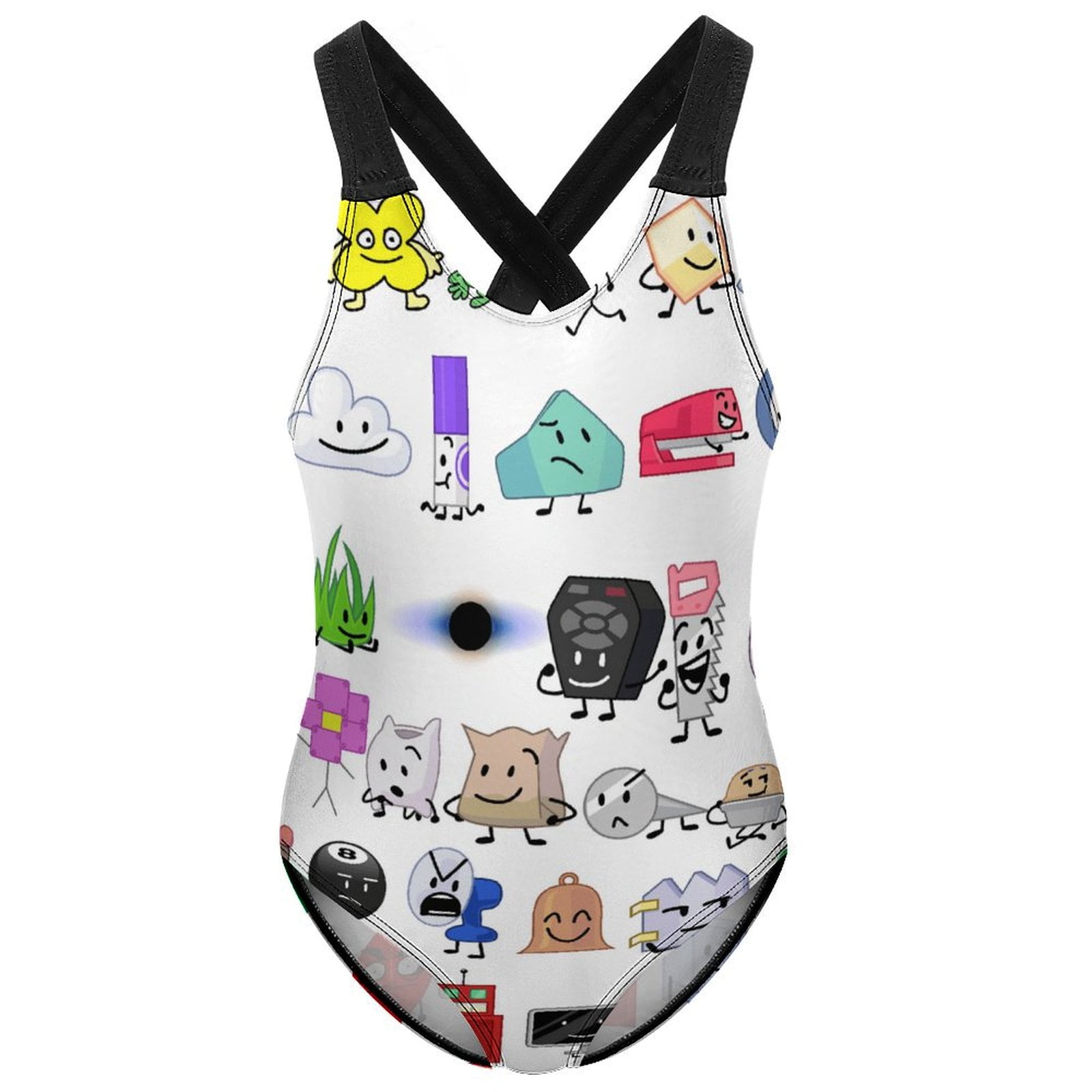 Characters Battle For Dream Island Children's One-piece Swimsuit Summer ...