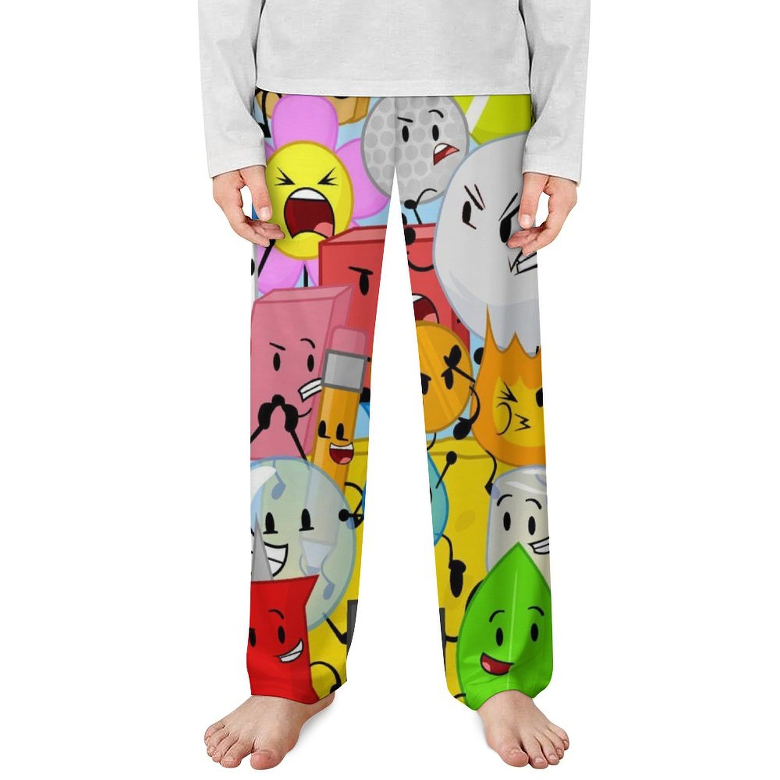 Characters Battle For Dream Island Children's Pajamas Cozy Lounge ...