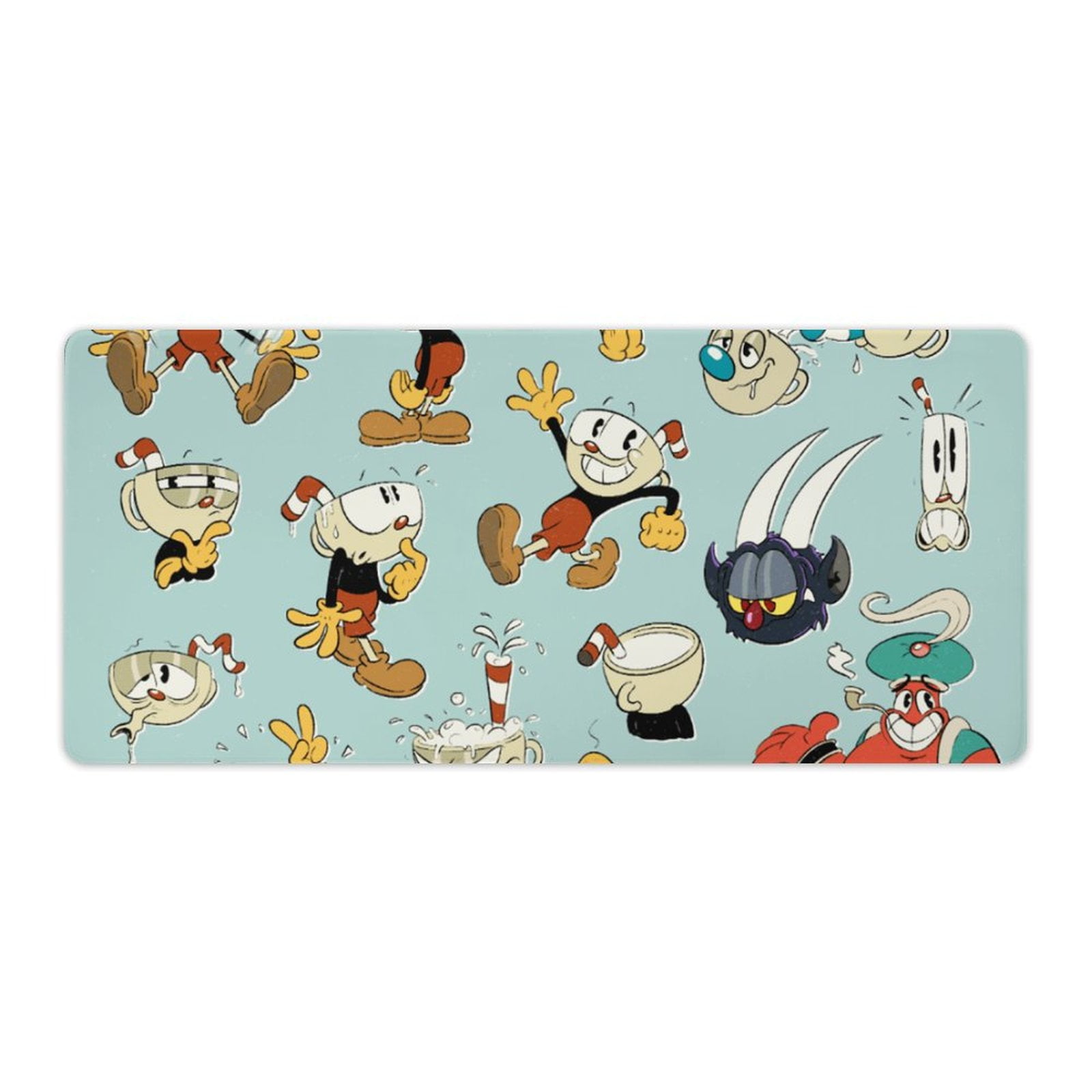 Characters Cuphead Show Mouse Pad Extended Gaming No-sliped Large Desk ...