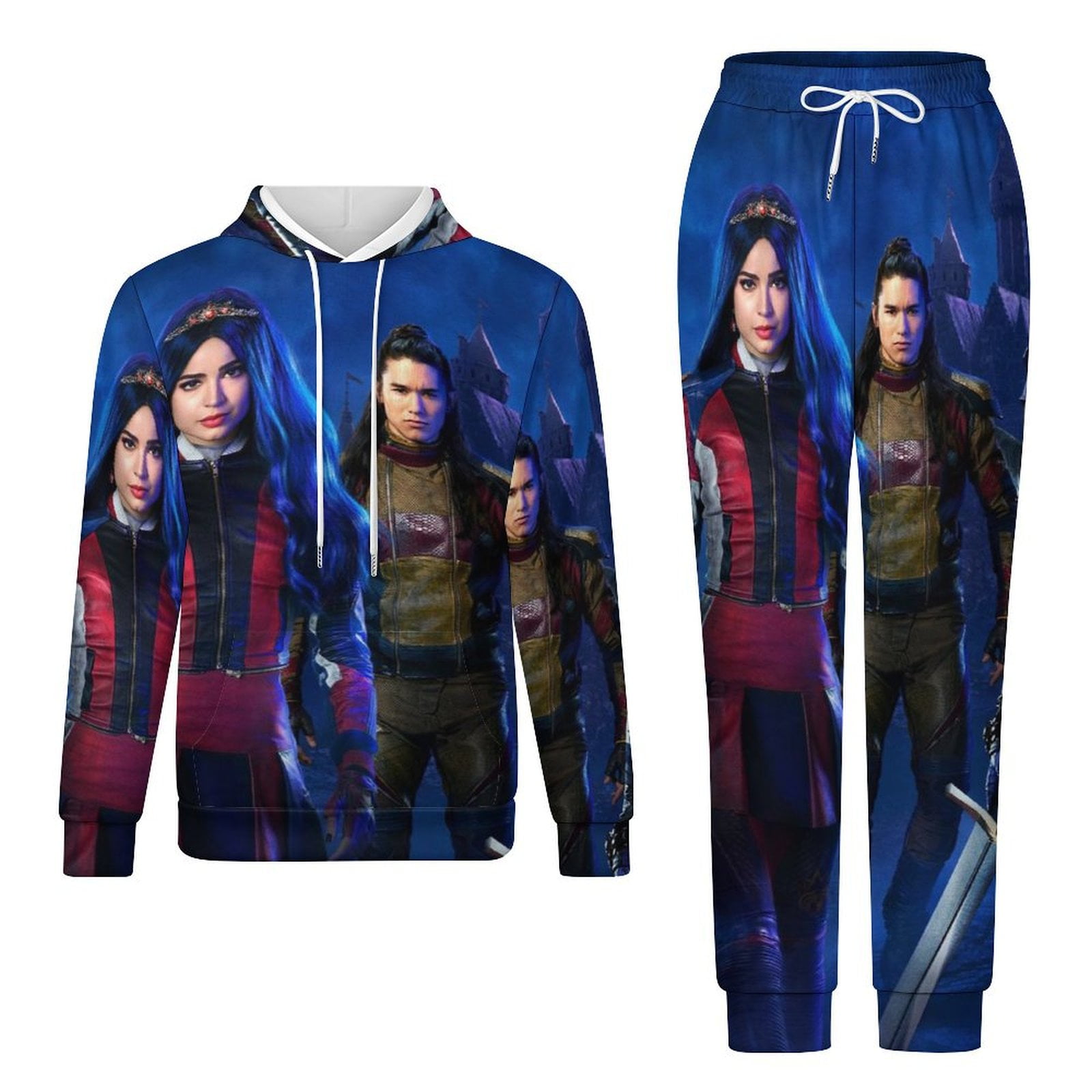 Characters Descendants Unisex Hoodies And Sweatpants Set Sweatshirts ...