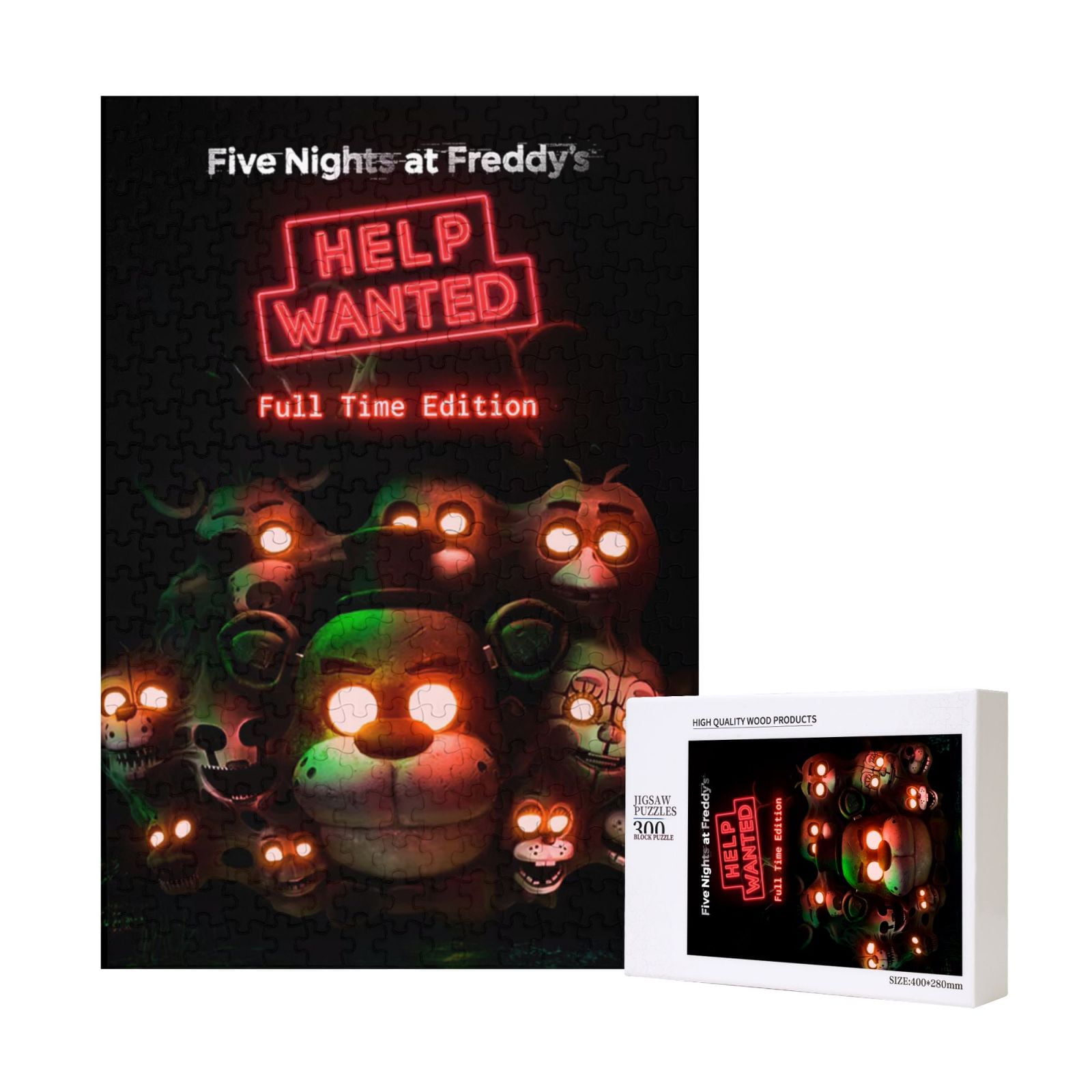 Characters Five Nights at Freddy's Wooden Jigsaw Puzzles Accessories ...