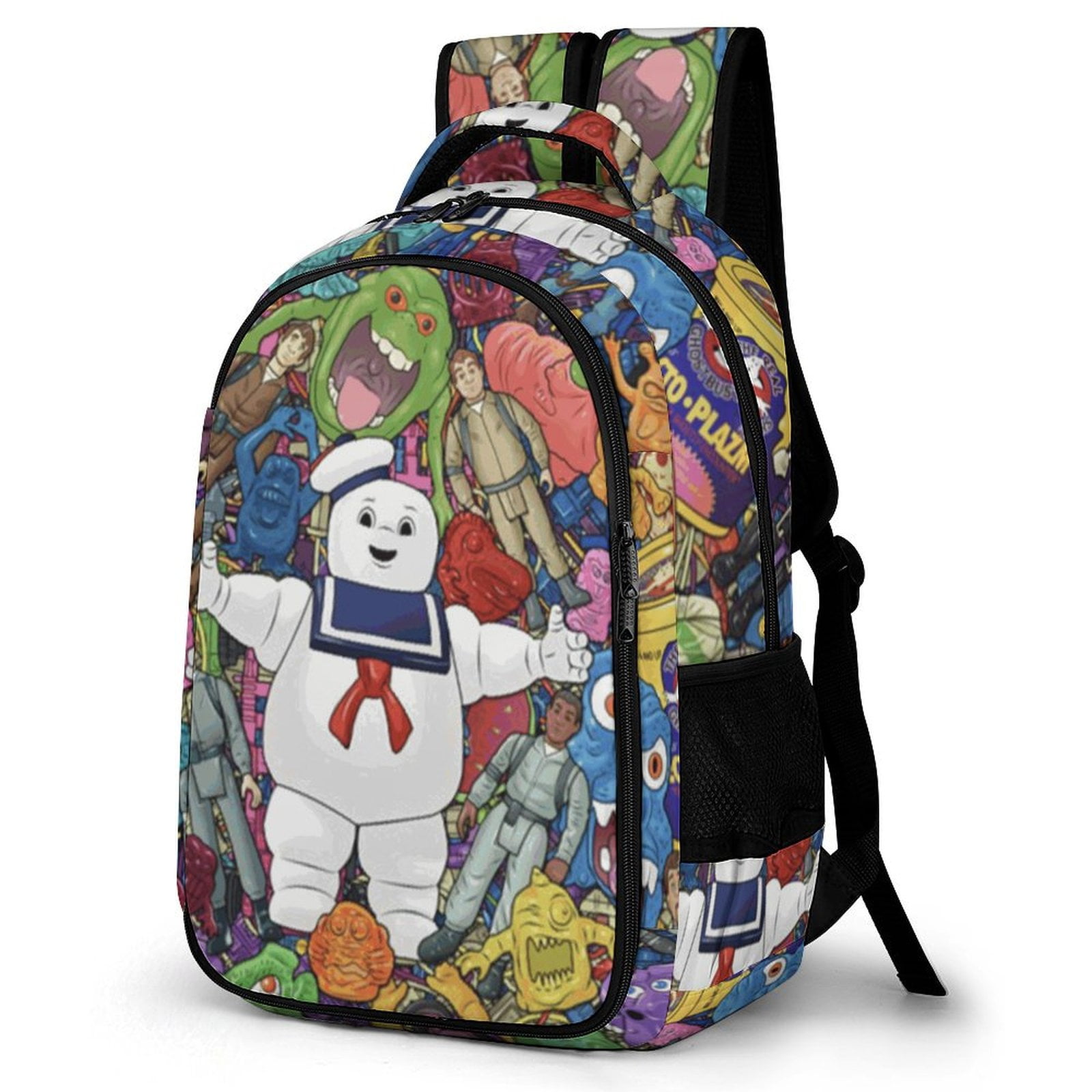 Characters Ghostbusters School Bag Laptop Backpack Bookbag Satchel ...