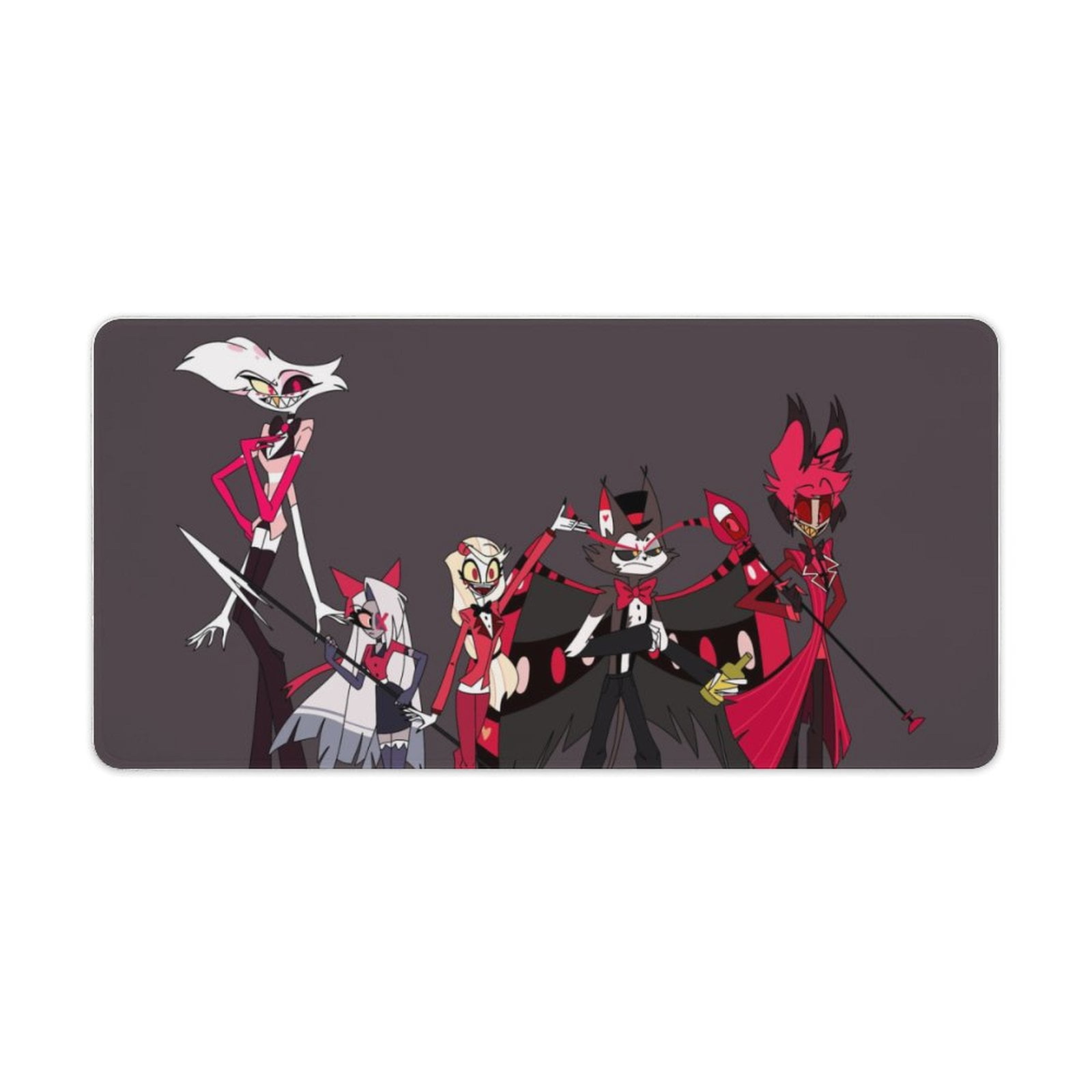 Characters Hazbin Hotel Mouse Pad No-sliped Large Mousepad Extended ...