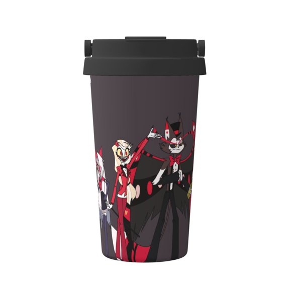 Characters Hazbin Hotel Portable Insulated Coffee Mug Unisex Thermos ...