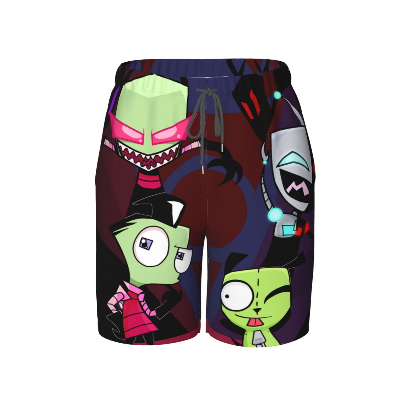 Characters Invader Zim Teen Swim Trunks Surfing Beach Hawaii Board ...