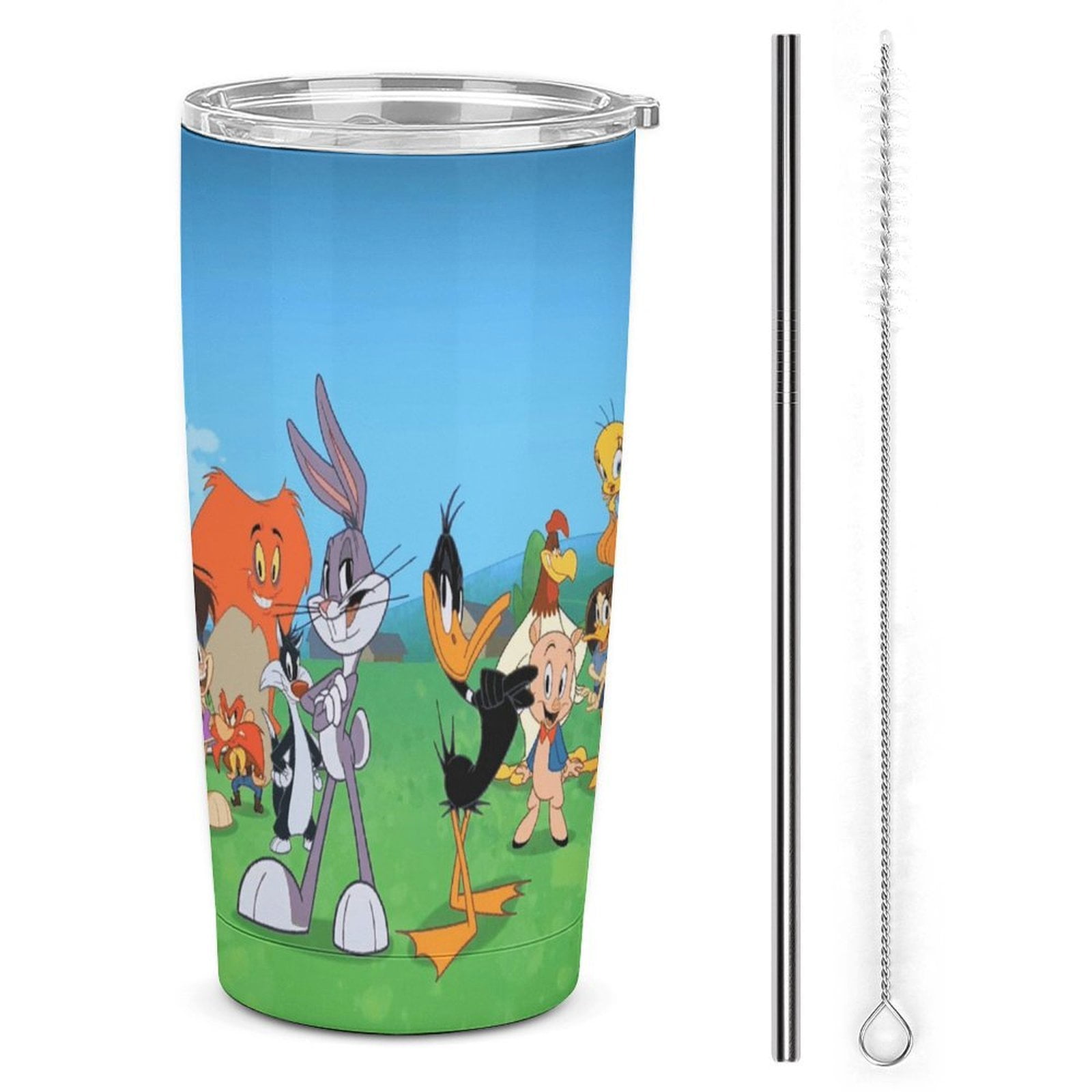 Characters Looney Tunes Stainless Steel Car Cup Thermal Vacuum ...
